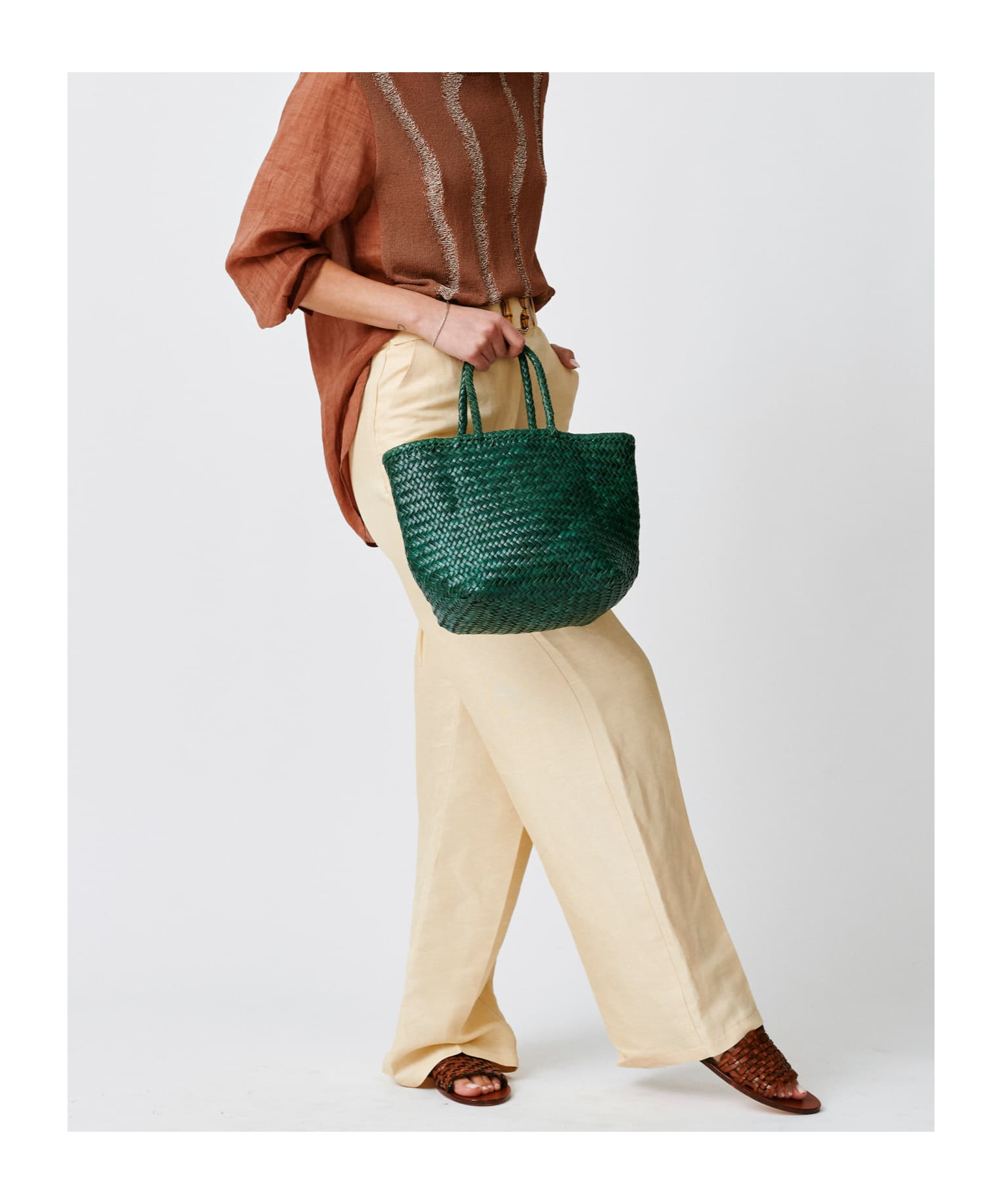 DRAGON DIFFUSION Dragon Diffusion Grace Small Basket Bag